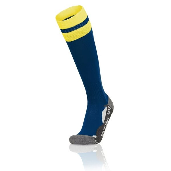 Azlon Socks (Navy/Yellow)