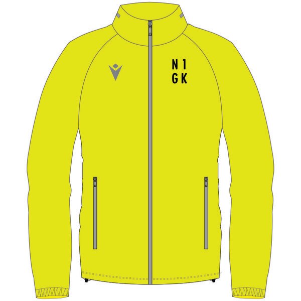 NSFA Northern Tigers Atlantic Spray Jacket (Neon Yellow)