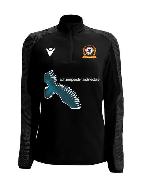 Dora Womens 1/4 Zip (Black)